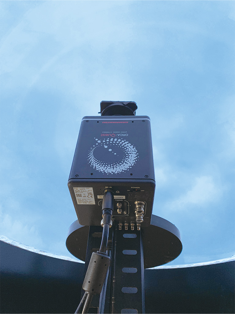 Aurora observation with ORCA®-Quest【University of Electro ...