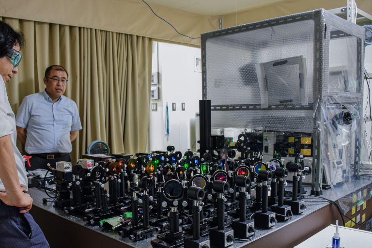 Single-molecule fluorescence observation of cells using ORCA-Quest【Gifu ...